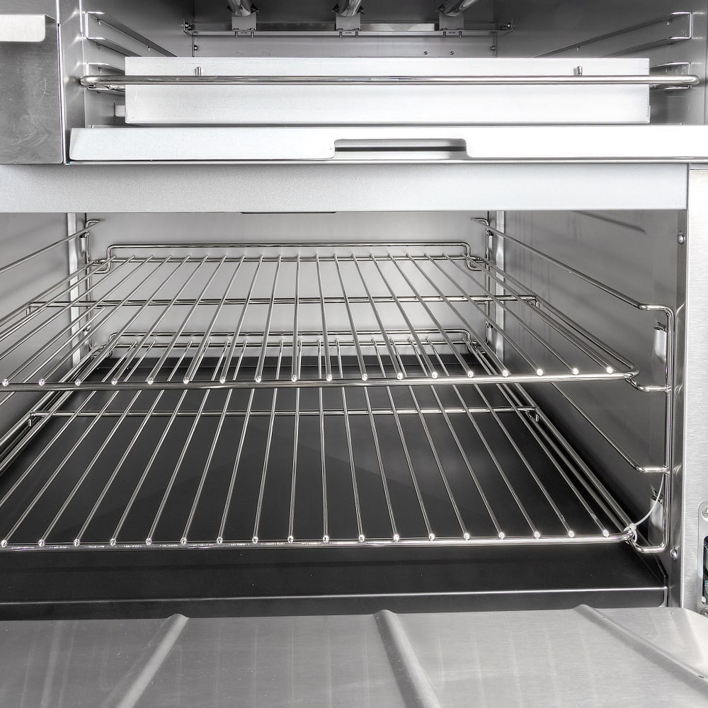 MoTak MR10-RGB24-N-C-S 60" 6 Burner Gas Range w/ Griddle/Broiler & (2 ...