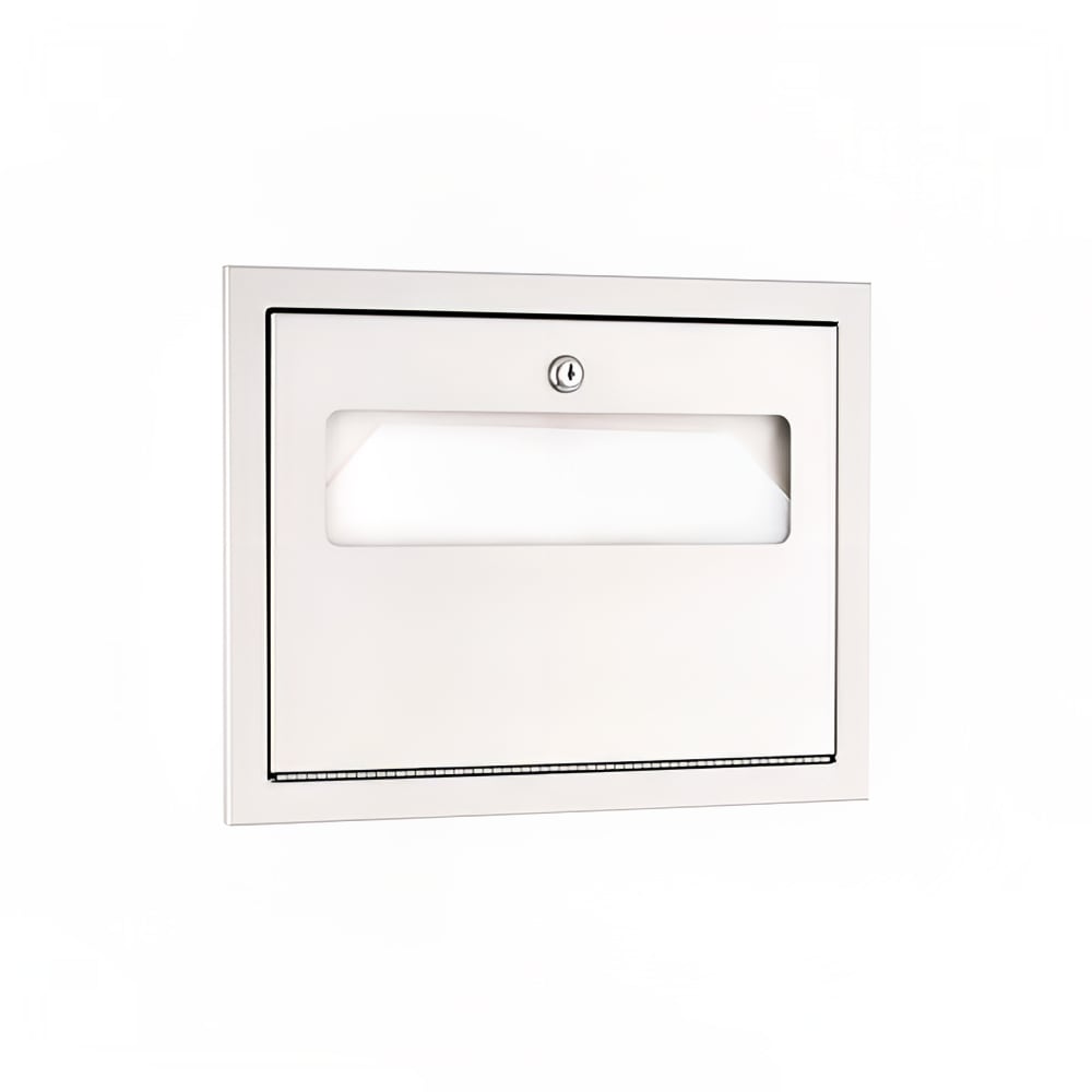 Gamco TSC-2 Recessed Seat-Cover Dispenser w/ 500 Toilet Seat Capacity ...