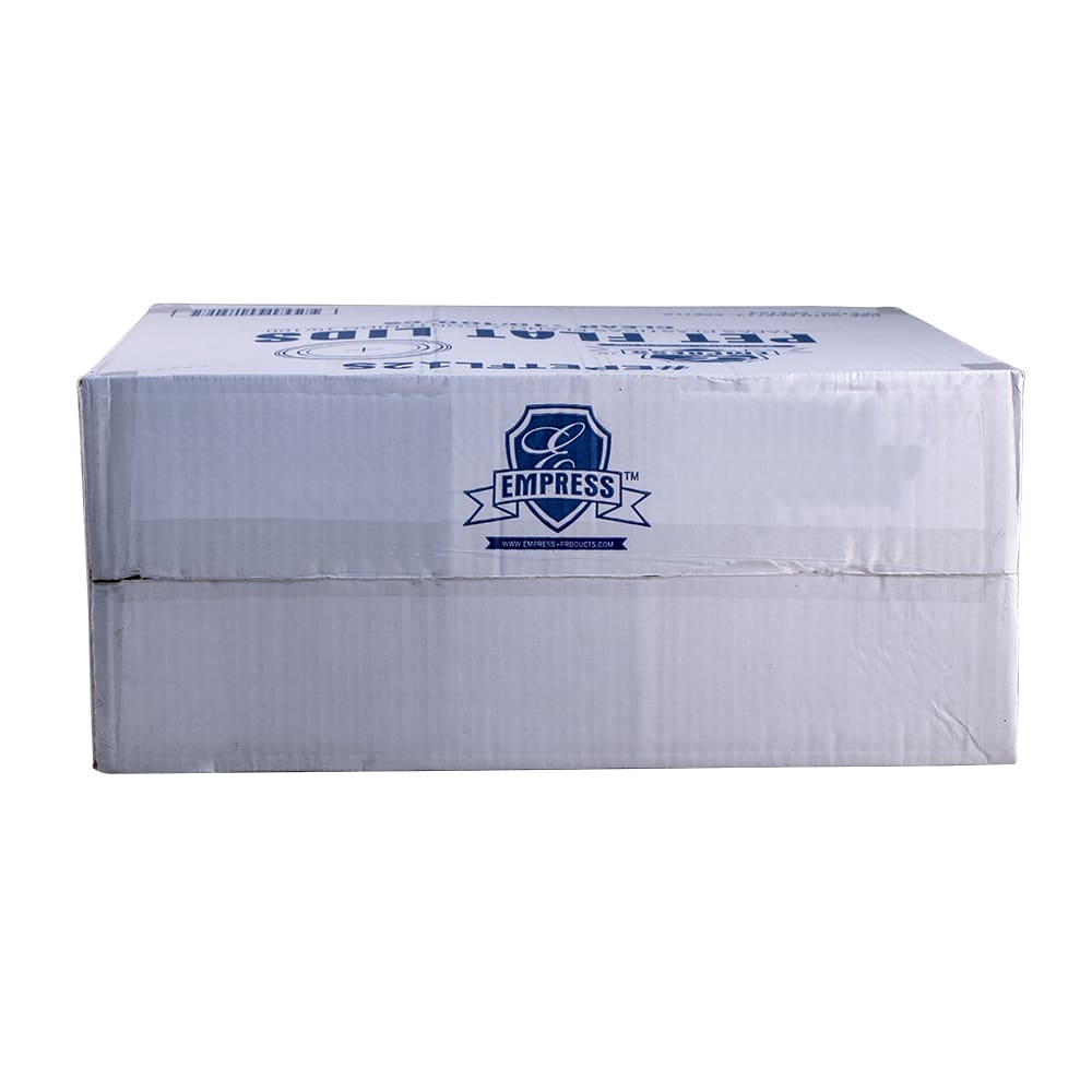 Empress Flat Lid w/ Straw Slot for 12 oz Squat, 16 oz, 20 oz, & 24 oz ...