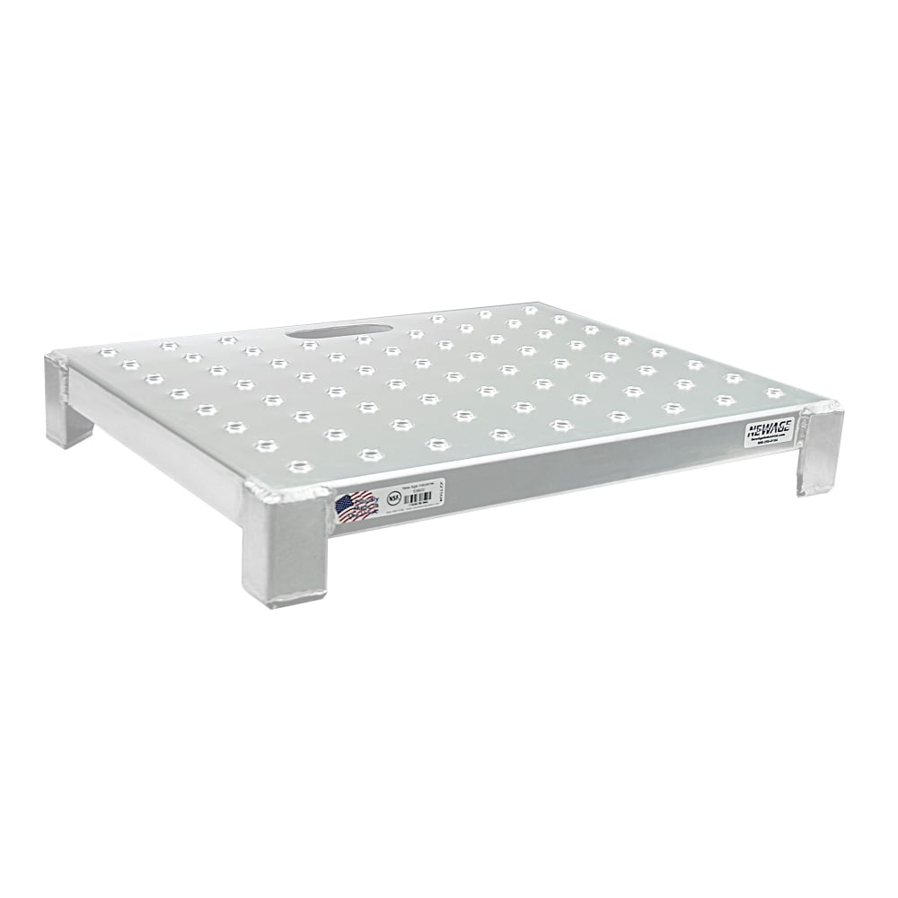 New Age Ergo Single Step Platform - Aluminum (53600)