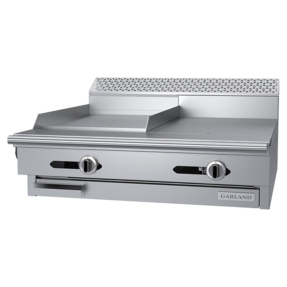 Garland C36-5-1M 36" Gas Range Top w/ Hot Top/Griddle - Modular ...