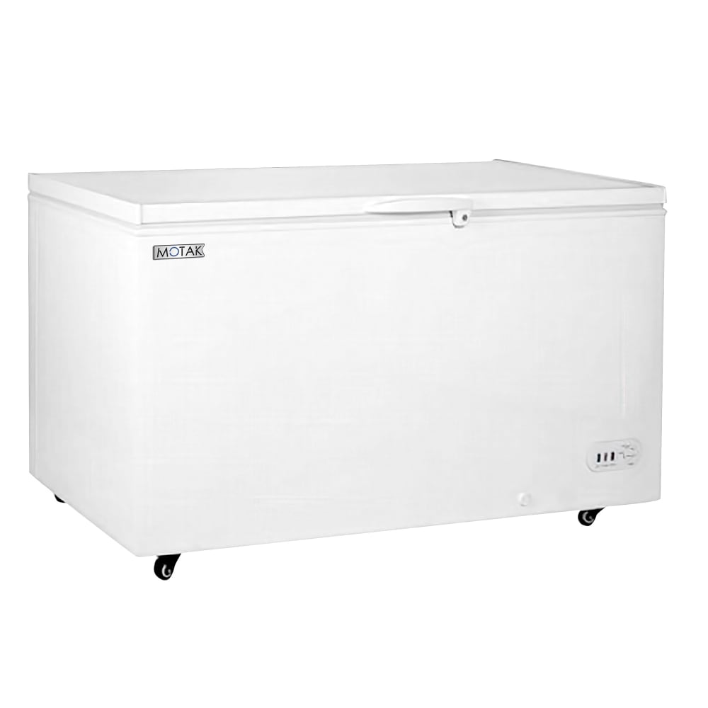 MoTak MHCF-2 50 3/16" Mobile Chest Freezer w/ (1) Basket - White, 115v