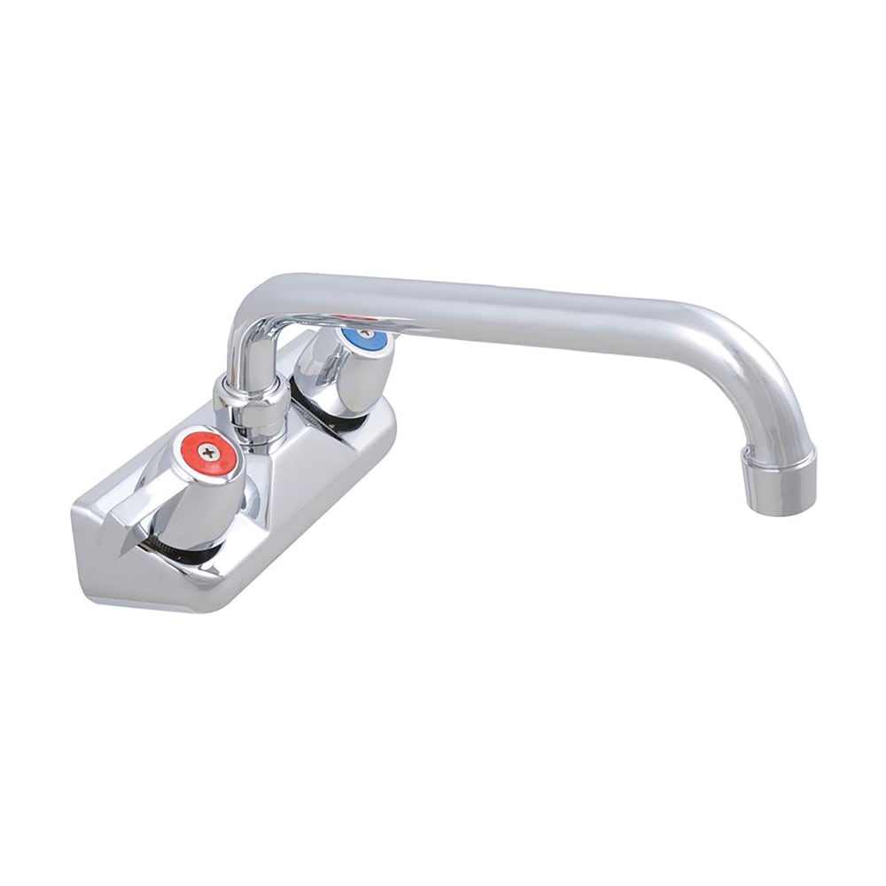 Splash Splash Mount Faucet - 10" Swing Spout, 4" Centers (G-01-W-FKB)