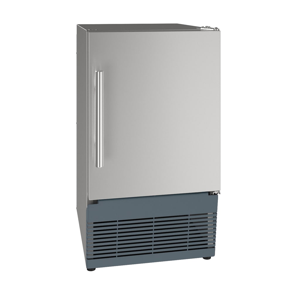 U-Line UACR015-SS01A 15"W Crescent Cube Undercounter Ice Machine - 25 ...