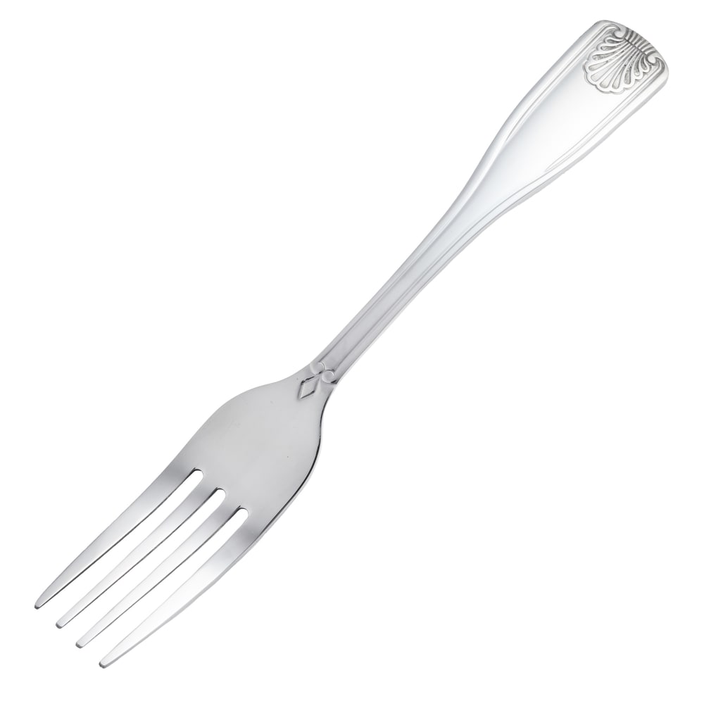 ABC Pro 7 5/8" Dinner Fork with 18/0 Stainless Grade, Shell Pattern ...