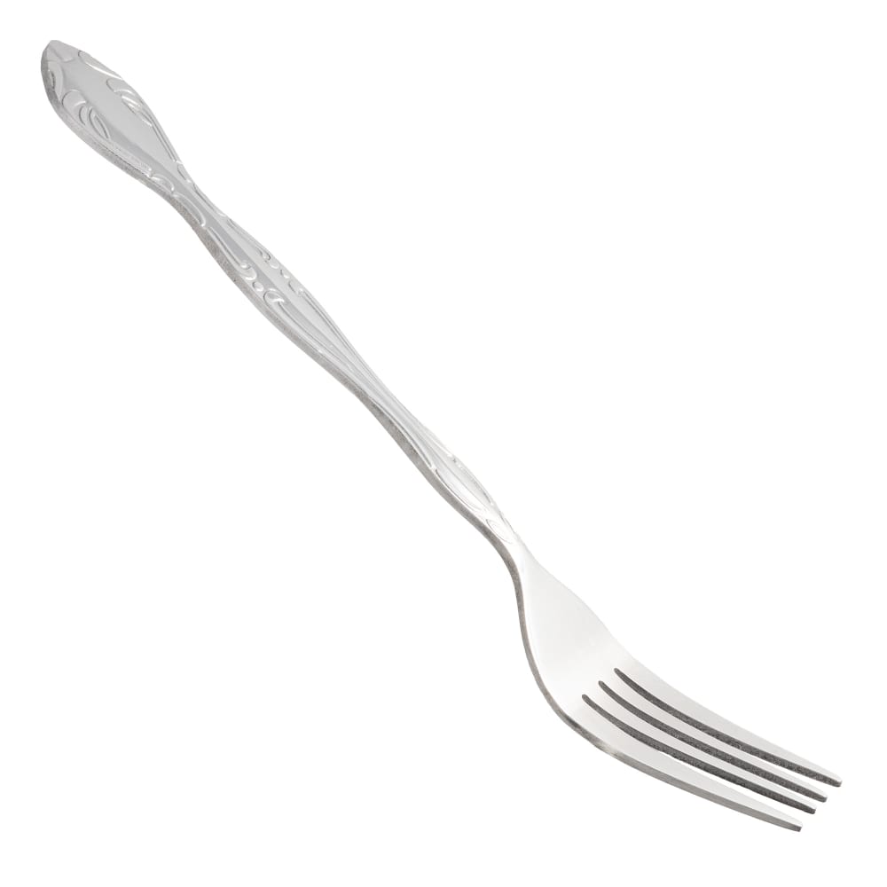 ABC Pro 7 1/2" Dinner Fork with 18/0 Stainless Grade, Wavecrest Pattern ...
