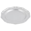 Bon Chef 1033 9" Dessert Plate, Aluminum/Pewter-Glo