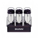 Bunn APR-3 Airpot Serving Rack, For 3 Push-Button Airpots, 1 Level ...