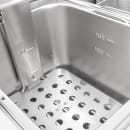 Winco EFT-32 Countertop Electric Fryer - (2) 16 lb Vats, 120v