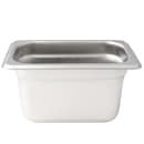 Winco SPJL-904 Ninth Size Steam Pan, Stainless
