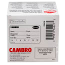 Cambro 23SLB250 StoreSafe Food Rotation Labels - 2x3" (250 Per Roll)