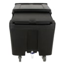 Cambro ICS125L110 125 lb Insulated Mobile Ice Caddy - Plastic, Black