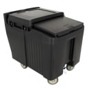 Cambro ICS125L110 125 lb Insulated Mobile Ice Caddy - Plastic, Black