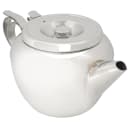 Browne 515154 Stackable Teapot, 48 oz, 18/8 Stainless Steel, Stackable