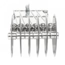 American Metalcraft MWPC6X2 Multi-Wheel Pastry Cutter w/ Six 2 ...