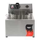 Vollrath 40706 Countertop Electric Fryer - (1) 10 lb Vat, 220v/1ph