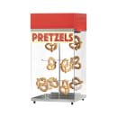Gold Medal 2050 16" Countertop Pretzel Display Case w/ Motorized Rack, 120v
