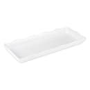 GET ML-154-W Rectangular Display Tray, 14" x 5 1/2", Melamine, White