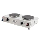 Cadco CDR-2C 21 1/4" Electric Hot Plate w/ (2) Burners & Infinite ...