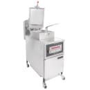 Henny Penny PFG600.19 43 lb Liquid Propane Gas Pressure Chicken Fryer - 80,000 BTU