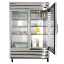 True T-49G-HC~FGD01 54" Two Section Reach In Refrigerator, (2) Left ...