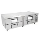 True TRCB-72 72" Chef Base w/ (4) Drawers - 115v
