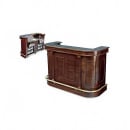 Forbes Industries 5776-5 Mobile Bar w/ (1) Sink & (2) Speed Rails - 62 ...