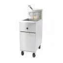 Dean SR114E Electric Fryer - (1) 40 lb. Vat, Floor Model, 208v/1ph