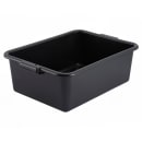 Winco PL-7K Bus Box - 21 1/2" x 15" x 7", Black