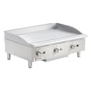 Cecilware Pro 36" Gas Griddle w/ Manual Controls - 1" Steel Plate ...