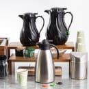 Tablecraft RACA300 3 Piece Rectangular Nesting Display Risers, Acacia Wood