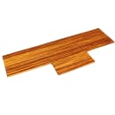 Cal-Mil 1449-68 Crushed Bamboo Frame Riser Shelf for 1464 & 1467, 32 x ...