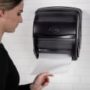 San Jamar T850TBK Wall Mount Roll Paper Towel Dispenser - Plastic ...