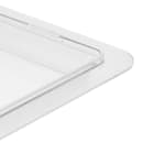 Cambro 1218CCW135 Camwear Food Storage Cover - Flat, 12x18" Clear