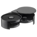 Tablecraft 666 Glass Rimmer w/ 3 ABS, Swing Out Trays