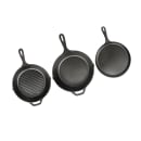 Lodge 6 Piece Seasoned Cast Iron Cookware Set w/ Pans & Accessories ...