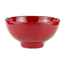 GET 22 oz Round Melamine Salad Bowl, Red (B-628-RSP)