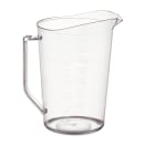 Winco PMU-400 4 qt Measuring Cup - Polycarbonate, Clear