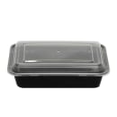 ITI 32 oz Rectangular Plastic Container with / Lid (TG-PP-32)