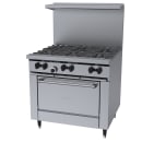 Garland X36-6R 36" 6 Burner Sunfire Gas Range w/ Standard Oven, Natural Gas