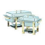 Spring USA HC380-CT 8 qt Hot/Cold Rectangular Chafer w/ Glass Top ...