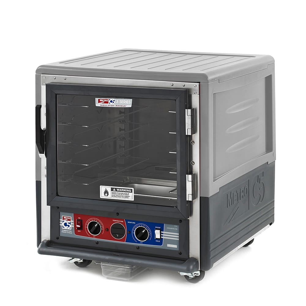 Metro C533-CLFC-U-GY Undercounter Insulated Mobile Heated & Proofing ...