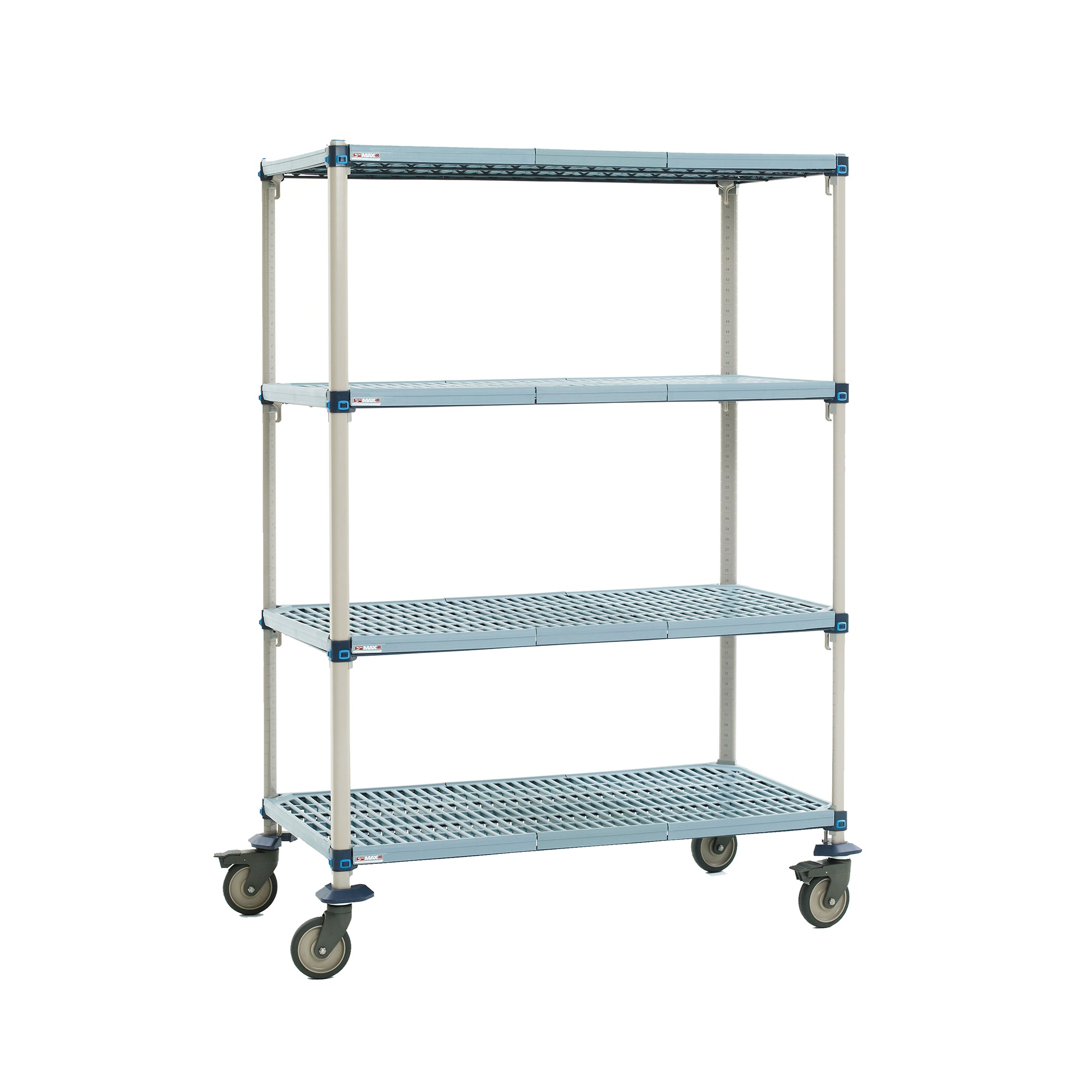 Metro Q436EG3 MetroMax® Q Polymer Louvered Shelf Kit - 36"W x 21"D x 67 ...