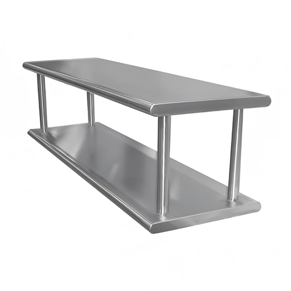 Advance Tabco PA-24-96-2 Two Tier Pass-Thru Shelf - 96" x 24"D ...
