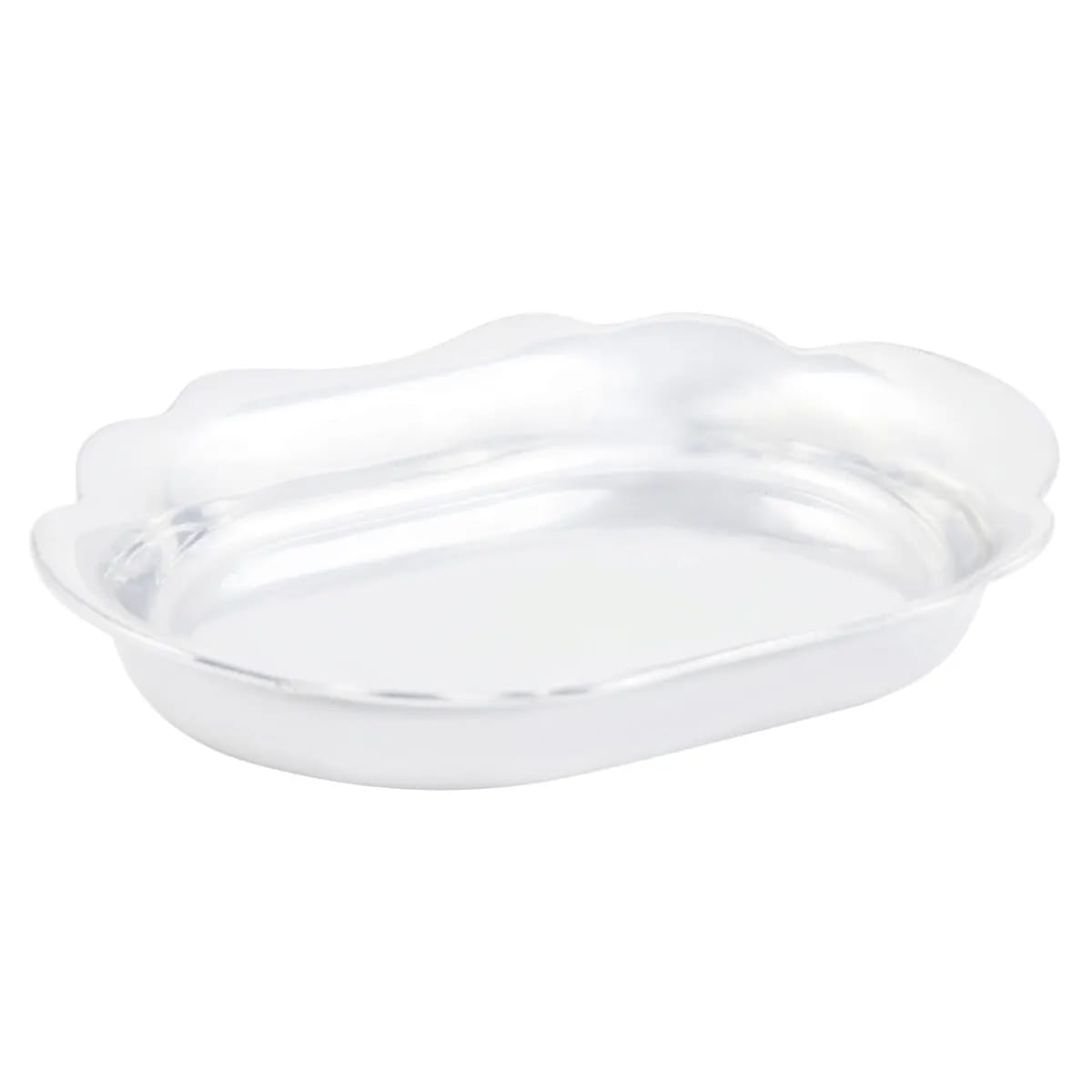 Bon Chef 4028S Wine Cooler Drip Tray - 5 7/8" x 8", Aluminum, White