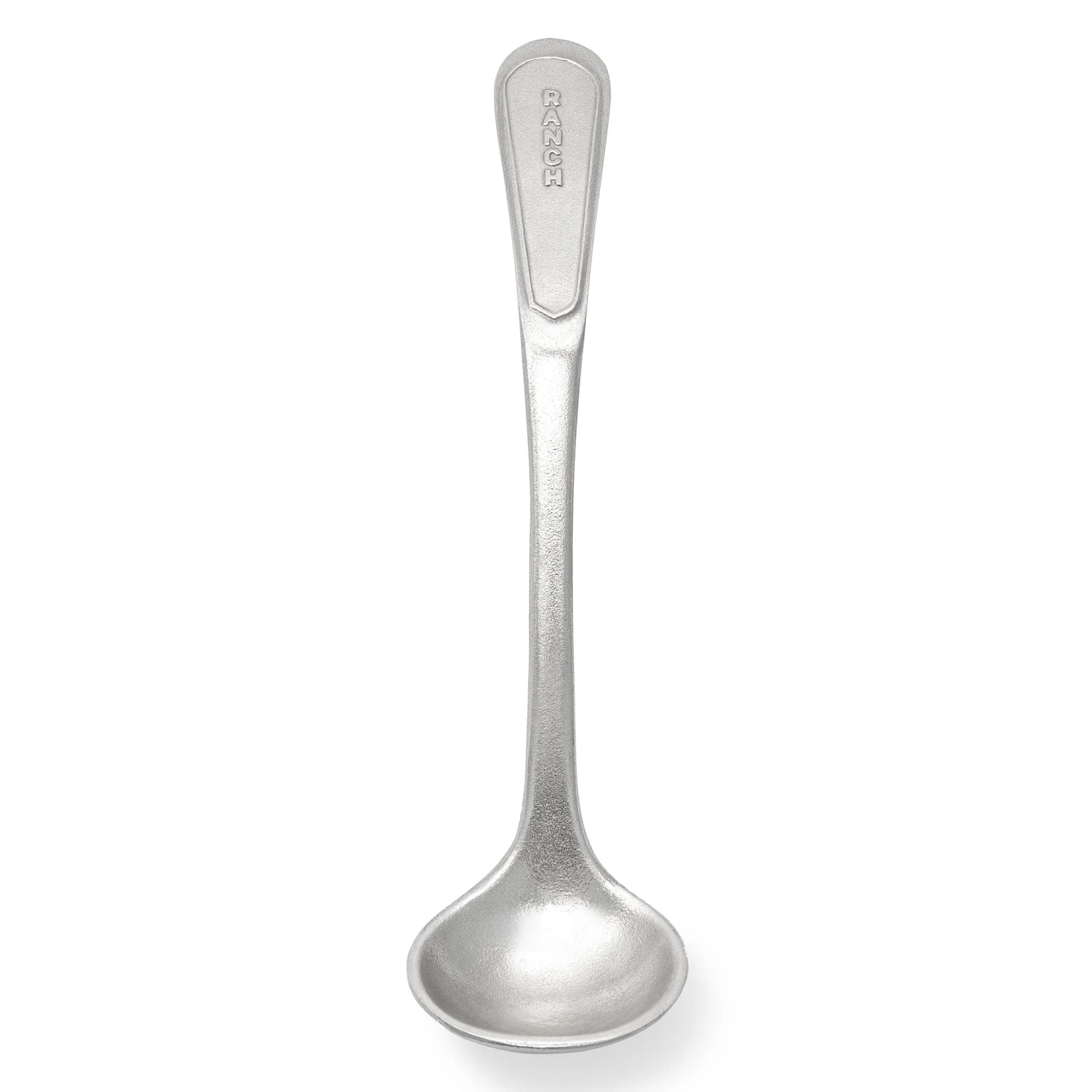 Bon Chef 9300WHTM 1 oz Salad Dressing Ladle, RANCH - Aluminum, White