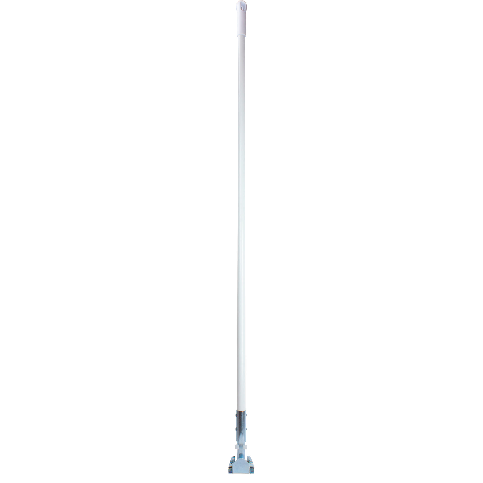 Carlisle 362113EC02 60" Mop Handle w/ Connector, Fiberglass, White