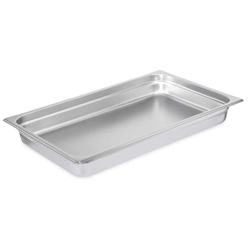 Carlisle 607002 Full Sized Steam Pan, Stainless