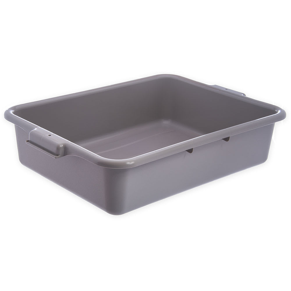 Carlisle N4401023 Comfort Curve™ Bus Box - 20" x 15" x 5", Gray