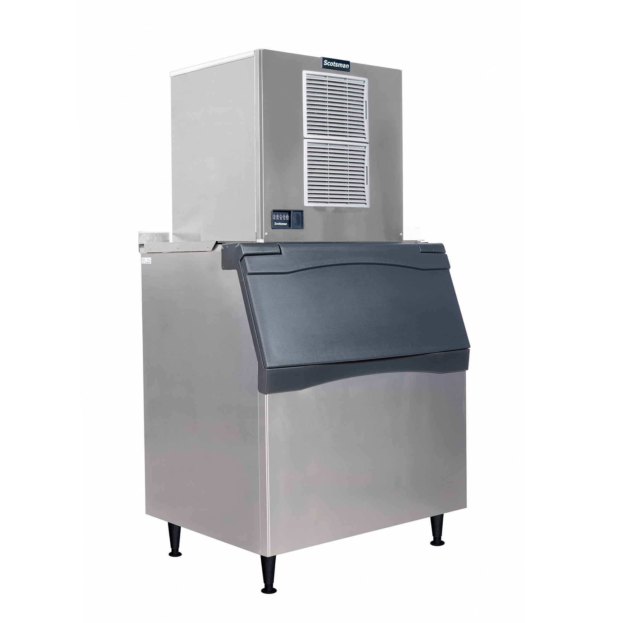 Scotsman C0830SA-32/B530P 905 lb Half Cube Ice Maker w/ Bin - 536 lb ...